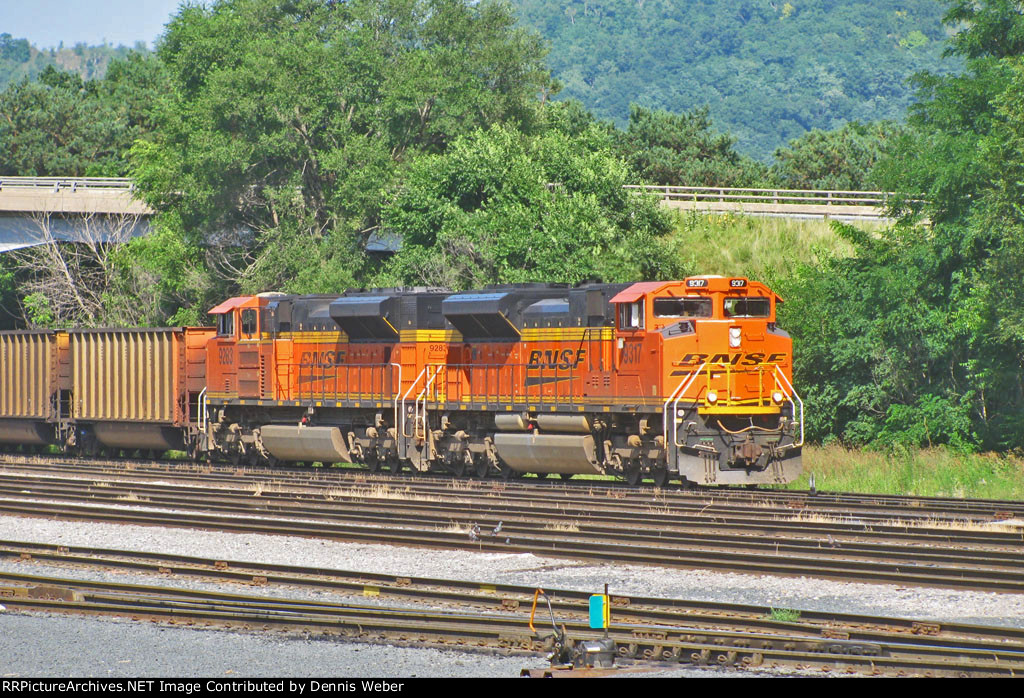 BNSF 9317, CP's Tomah Sub.